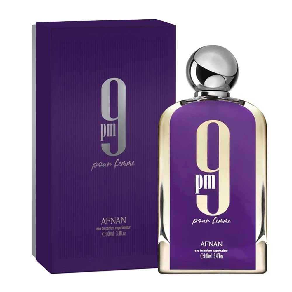Afnan 9Pm Pour Femme Morado EDP 100ml - Dama – Perfumería Sublime